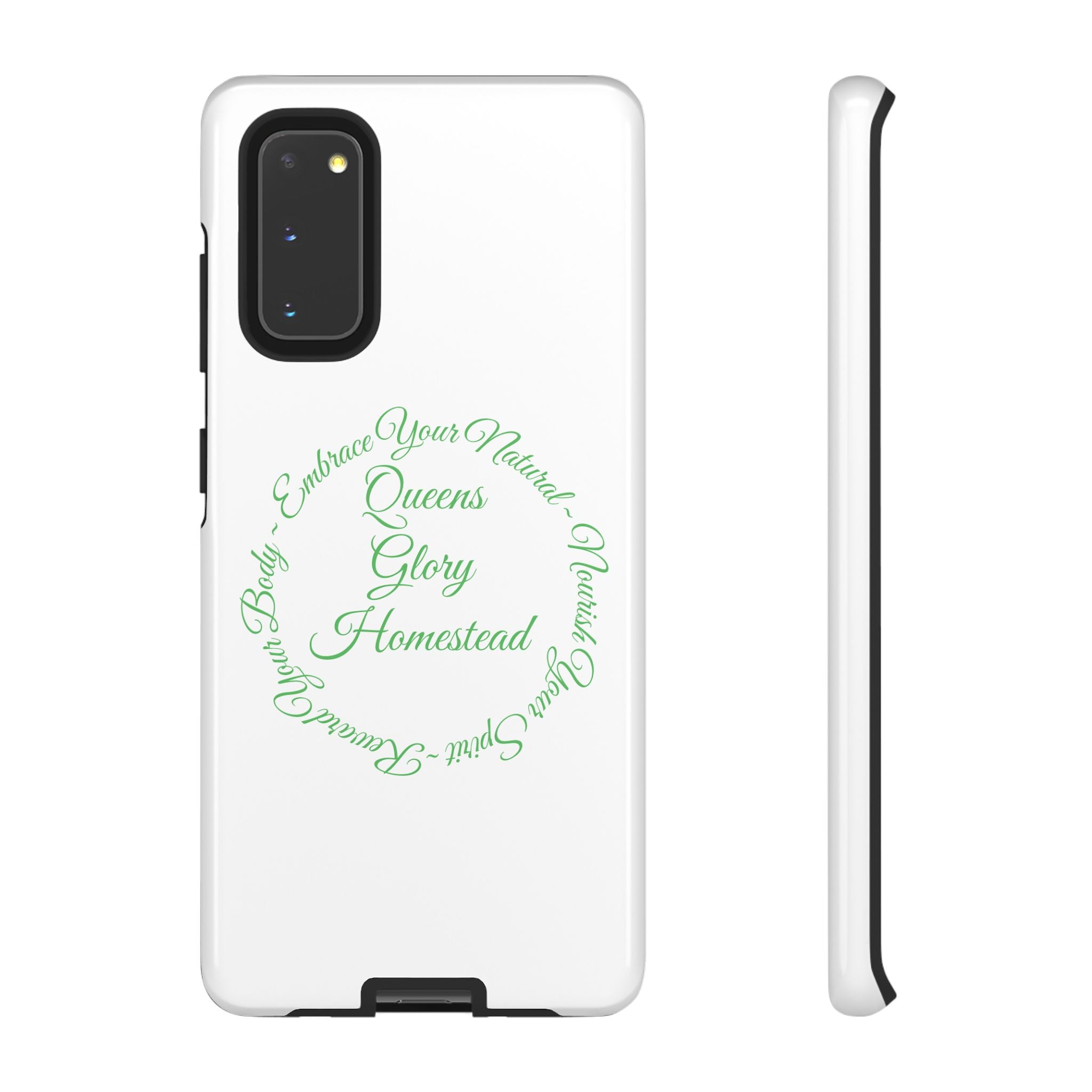 "Embrace Your Natural" Tough Cases – Queens Glory Homestead